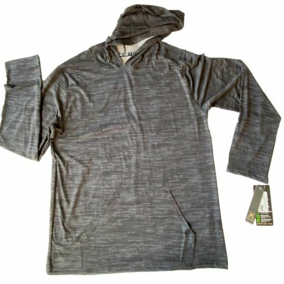 Game Time | Shirts | Game Time Black Grey Flexible Knit Wick Dry Active ...